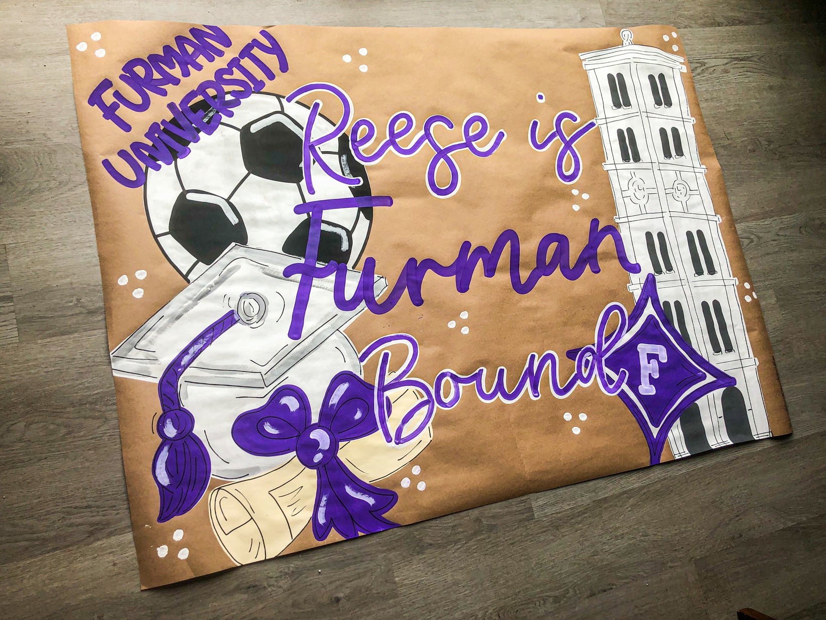 Graduation Butcher Paper Banners - Custom – The Wavy Paintbrush