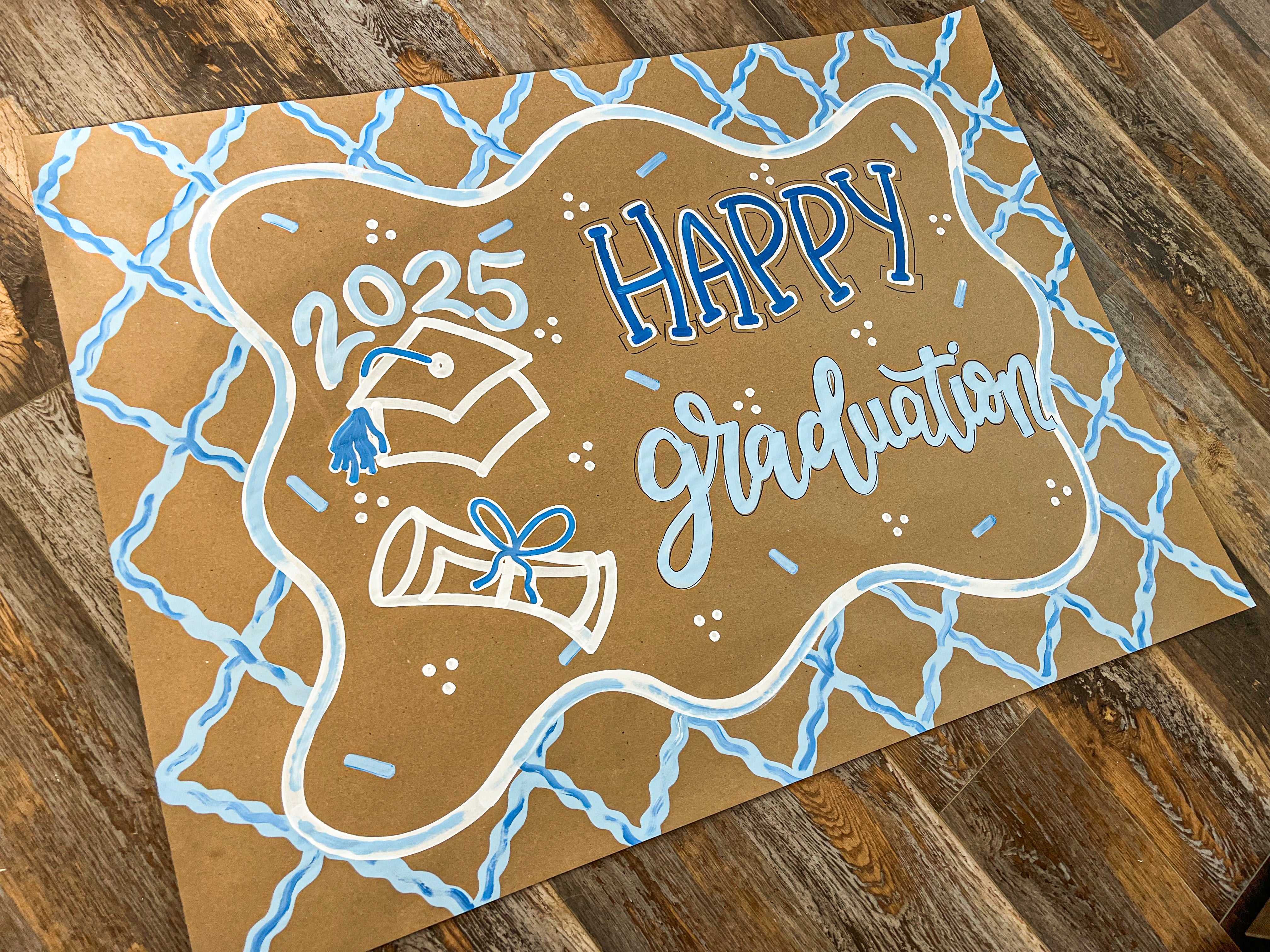 Graduation Design #7 - PREORDER – The Wavy Paintbrush